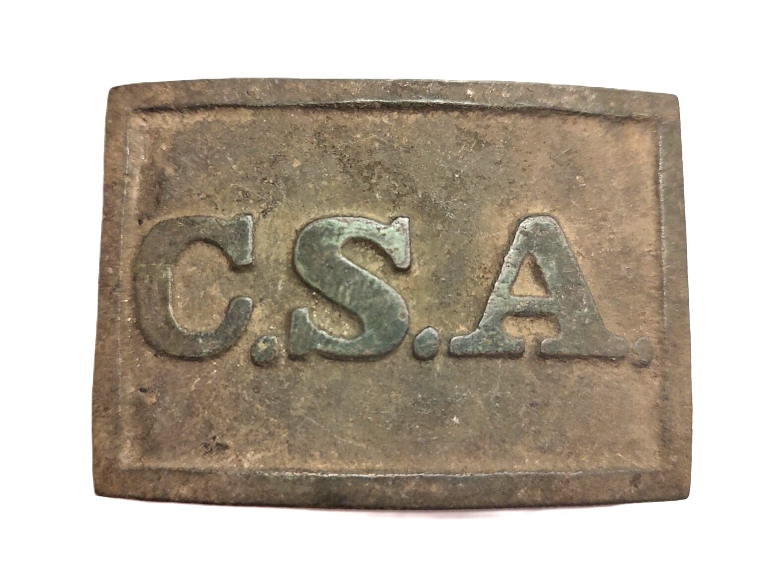 Atlanta Arsenal Rectangular Waist Belt Plate - CS Acquisitions